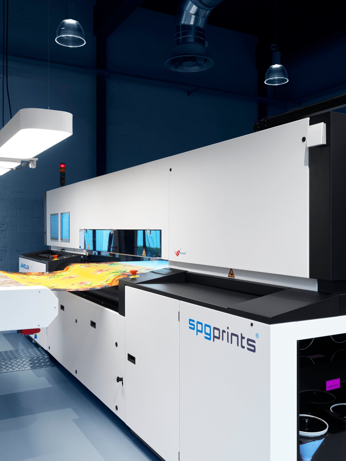SPGPrints | Javelin: Digital Inkjet Printer for Fabric